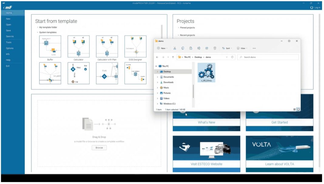 ESTECO Releases VOLTA, modeFRONTIER 2023R1 | DailyCADCAM