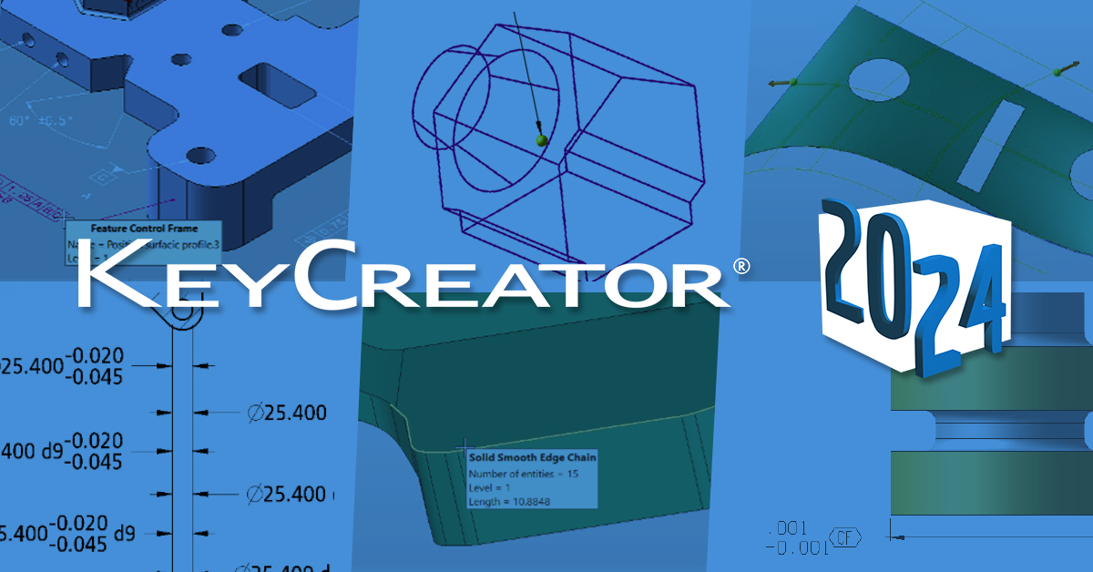 Kubotek Kosmos Releases KeyCreator 2024 | DailyCADCAM