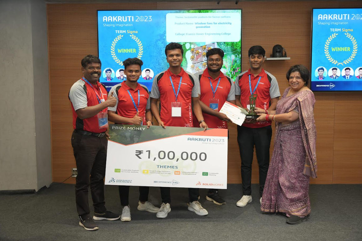 Dassault Systèmes Reveals Victors of the 13th Edition of AAKRUTI, a ...