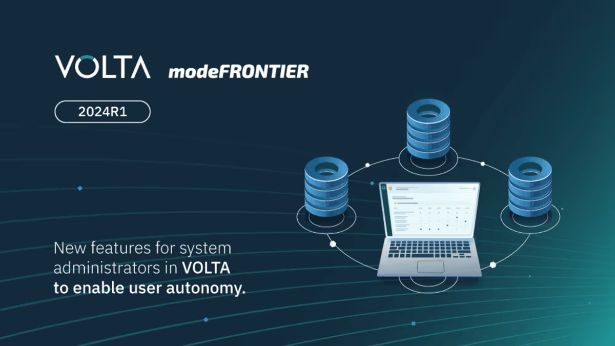 ESTECO Releases VOLTA, modeFRONTIER 2024R1 | DailyCADCAM