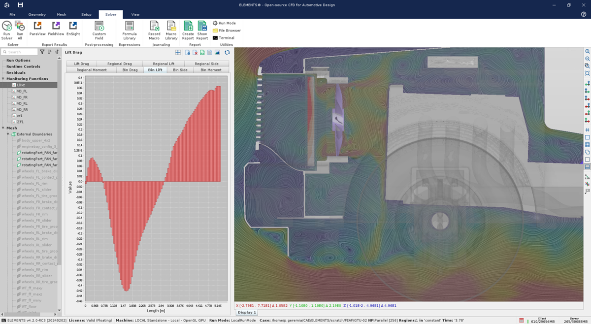 Streamline Solutions Releases ELEMENTS 4.2.0 for Automotive CFD Design ...
