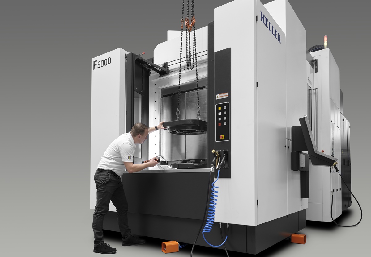 HELLER Launches F 5000 5-Axis Machining Centre | DailyCADCAM