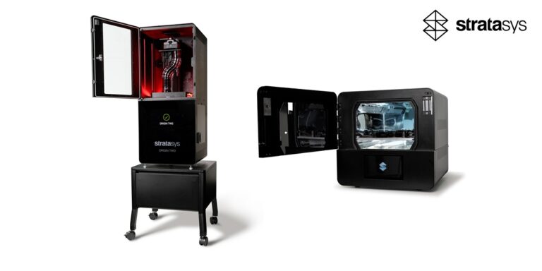 Stratasys Launches Origin Two DLP 3D Printer with Origin Cure Post-Processing System | DailyCADCAM
