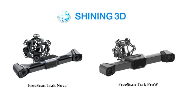 SHINING 3D Launches FreeScan Trak Nova, ProW 3D Scanners for Optical 3D ...
