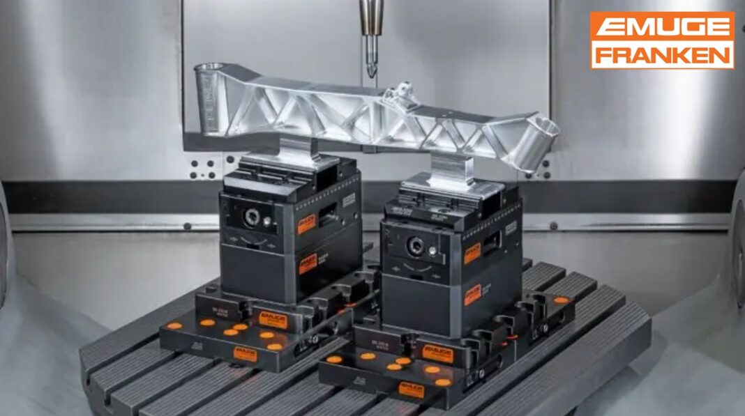 EMUGE-FRANKEN Introduces EvoGrip Modular Workholding System for 5-Axis Machining | DailyCADCAM