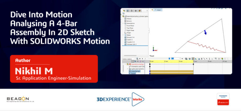 Dive into Motion: Analysing a 4-Bar Assembly in 2D Sketch with ...