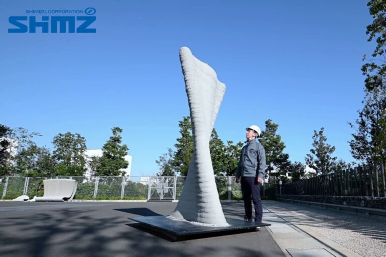 Shimizu Develops Spray-based 3D Printing System for Constructing Large ...