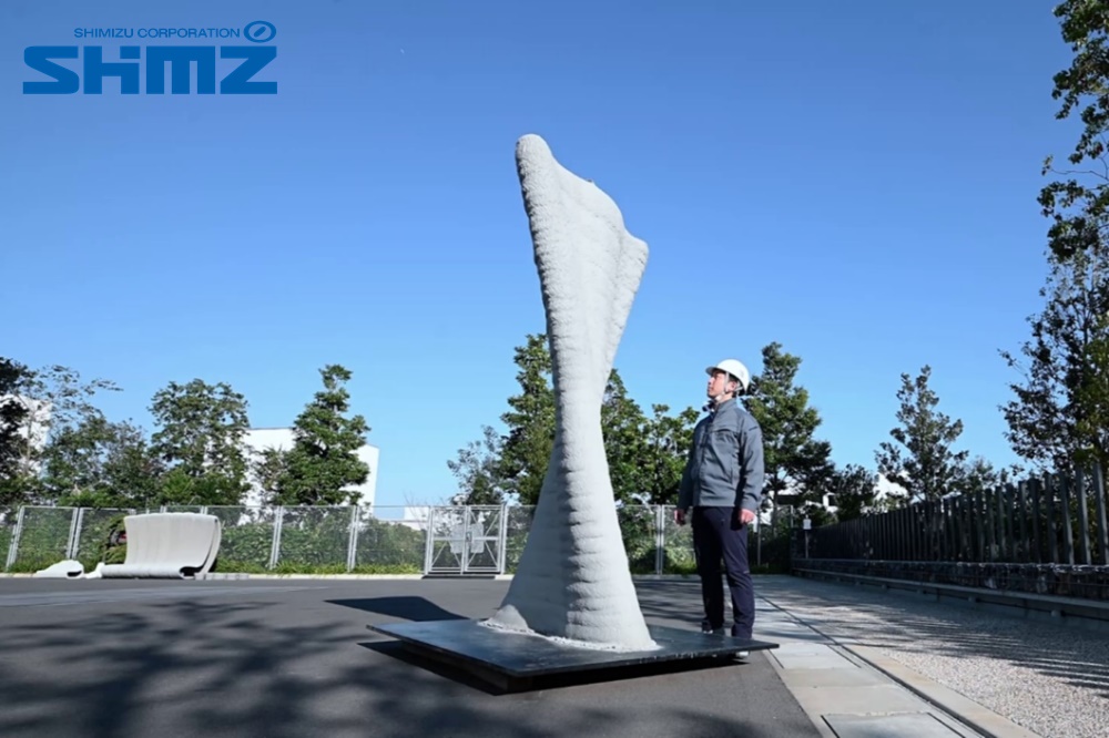 Shimizu Develops Spray-based 3D Printing System for Constructing Large ...